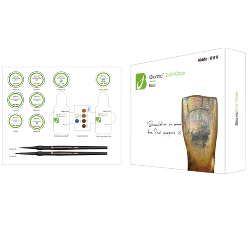 Kit Biomic Stain/Glaze Aesthetic Basic – 3D Smart Dent Shop